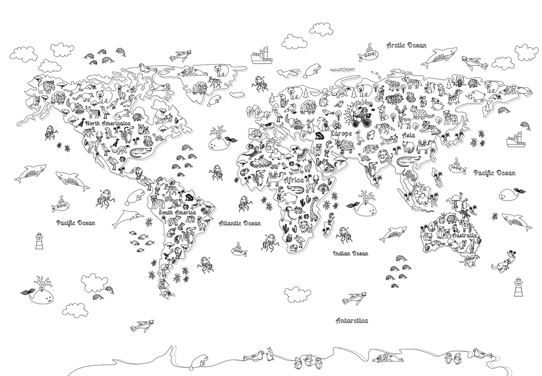 Téléchargez et imprimez gratuitement les 5 meilleures mappemondes ph ...